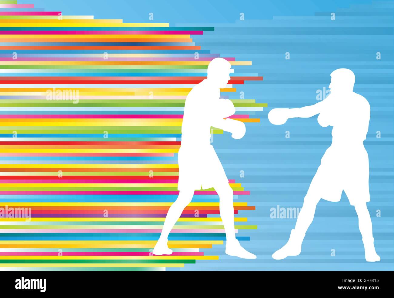 Boxing ring strength action challenge competition boxer boxing glove ...