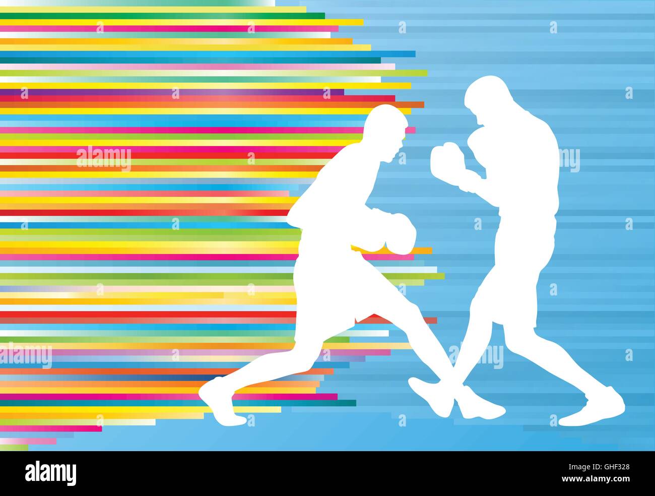 Boxing ring strength action challenge competition boxer boxing glove ...