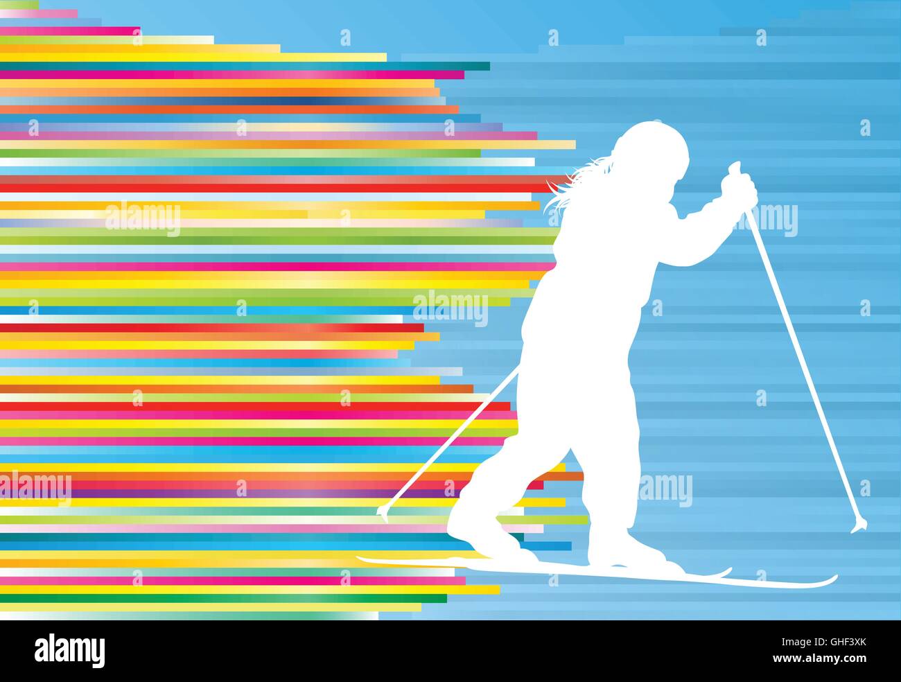 Children adventure nature action Stock Vector Images - Alamy