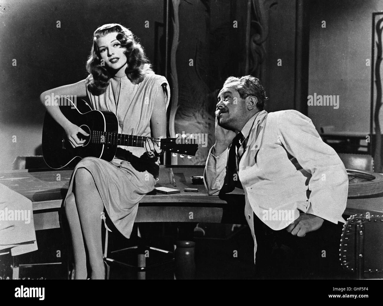 GILDA USA 1946 Charles Vidor RITA HAYWORTH as Gilda (with guitar ...