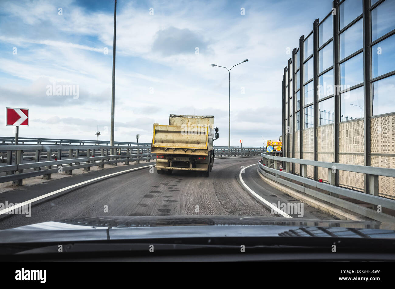 Lorry back under hi-res stock photography and images - Alamy