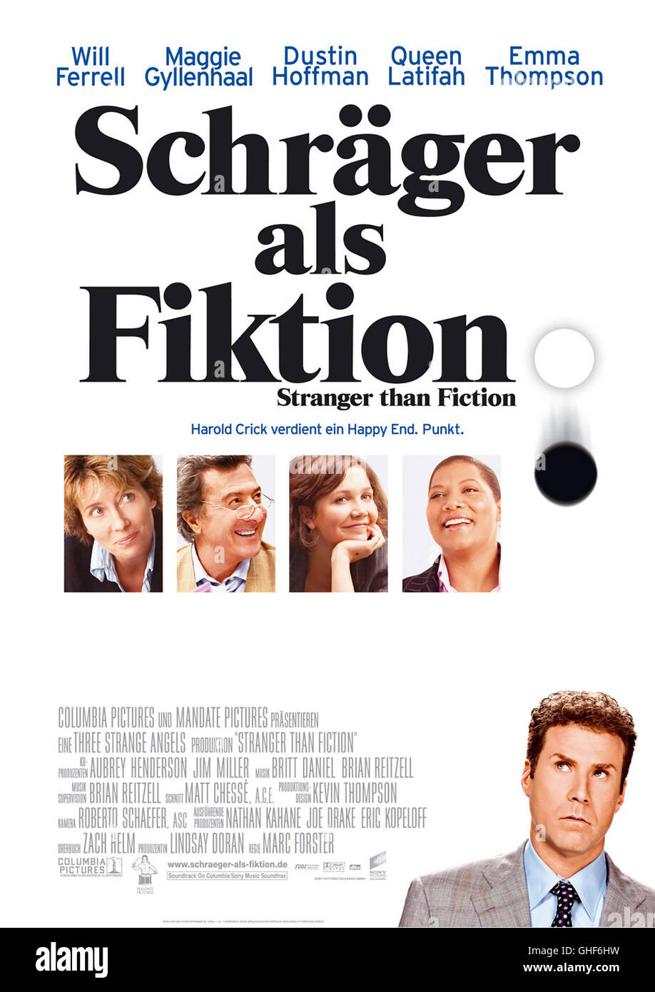 Stranger Than Fiction Movie Poster