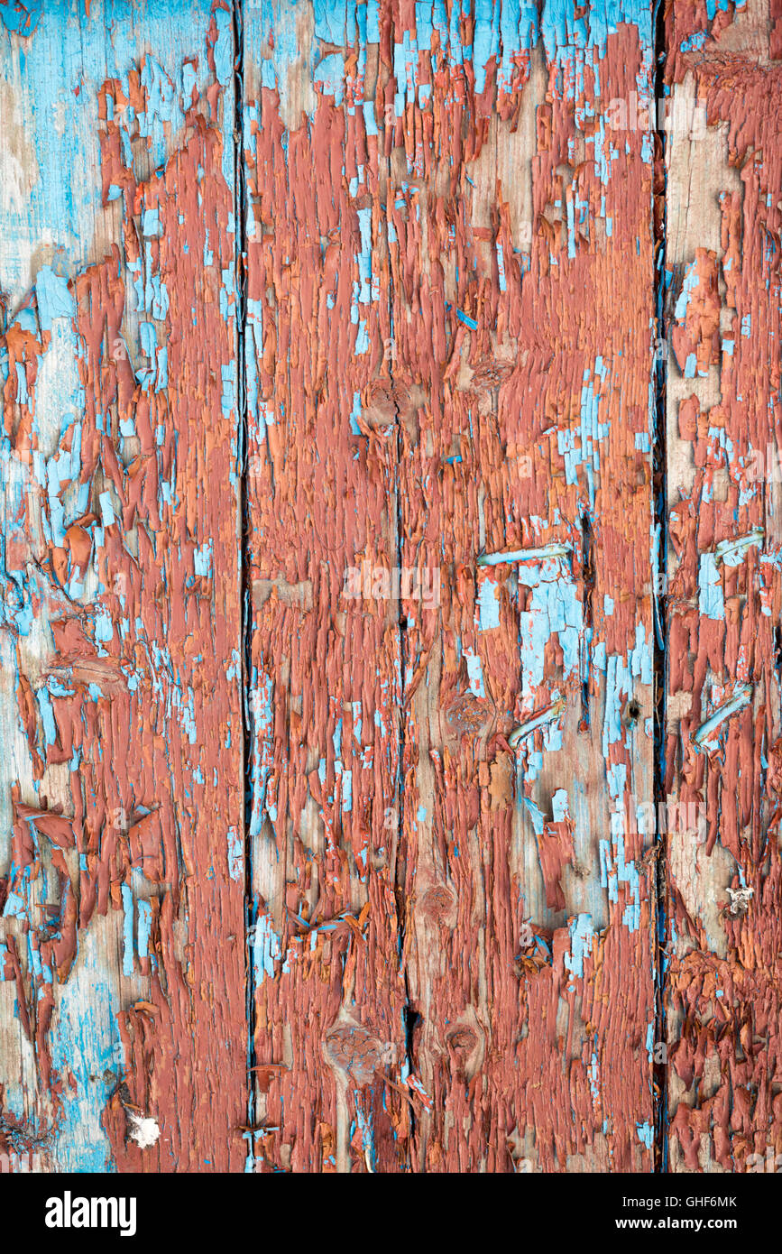 Boards with old paint chips Stock Photo - Alamy