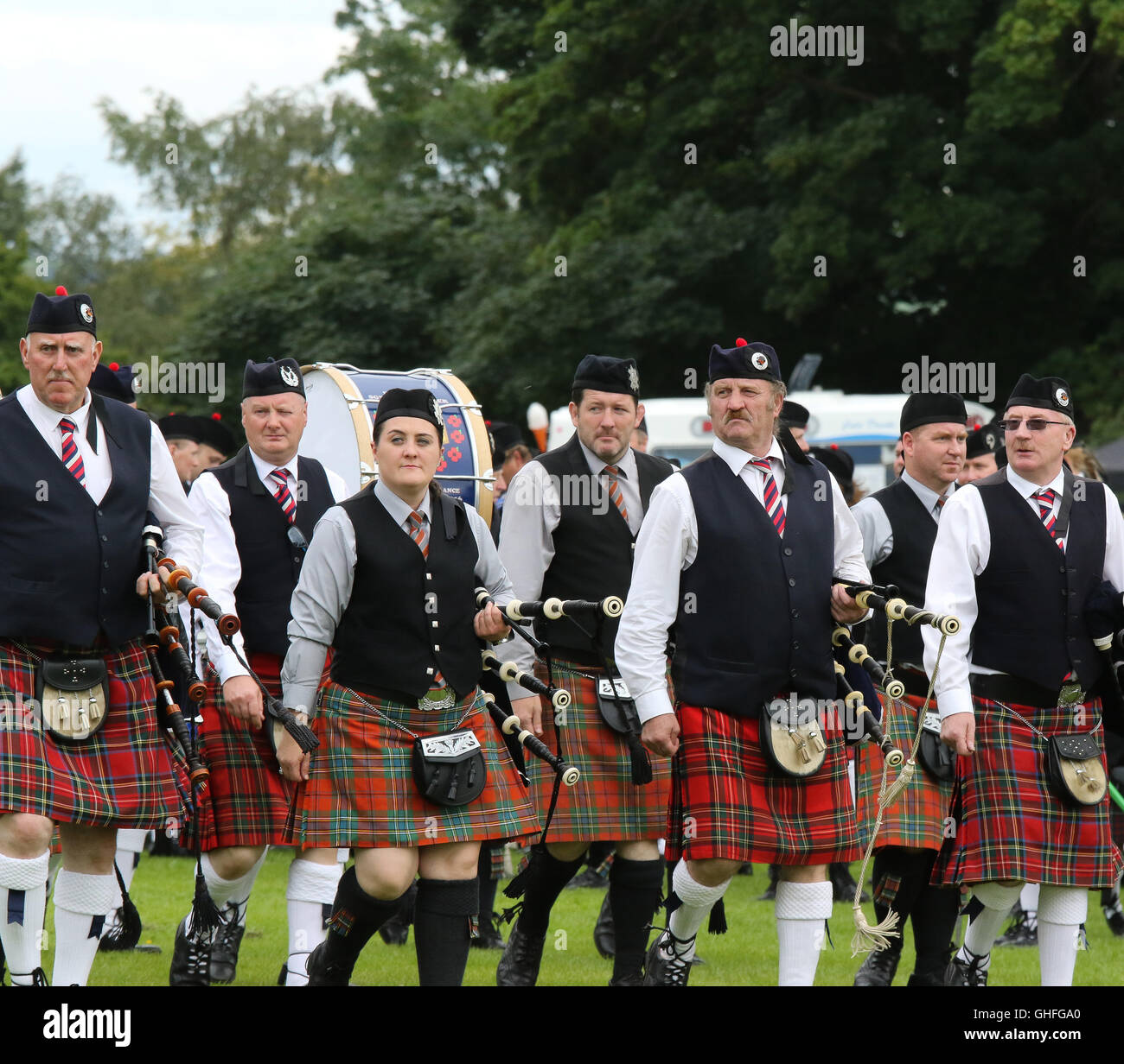 Sgt walker pipe band hi-res stock photography and images - Alamy