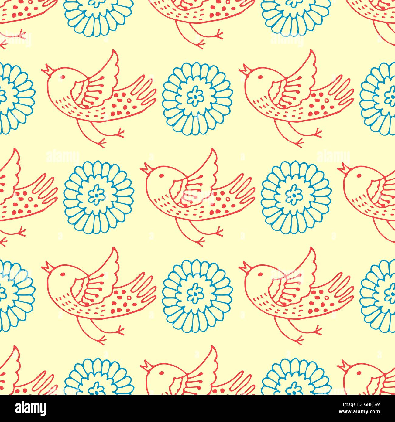 background with birds Stock Vector Image & Art - Alamy