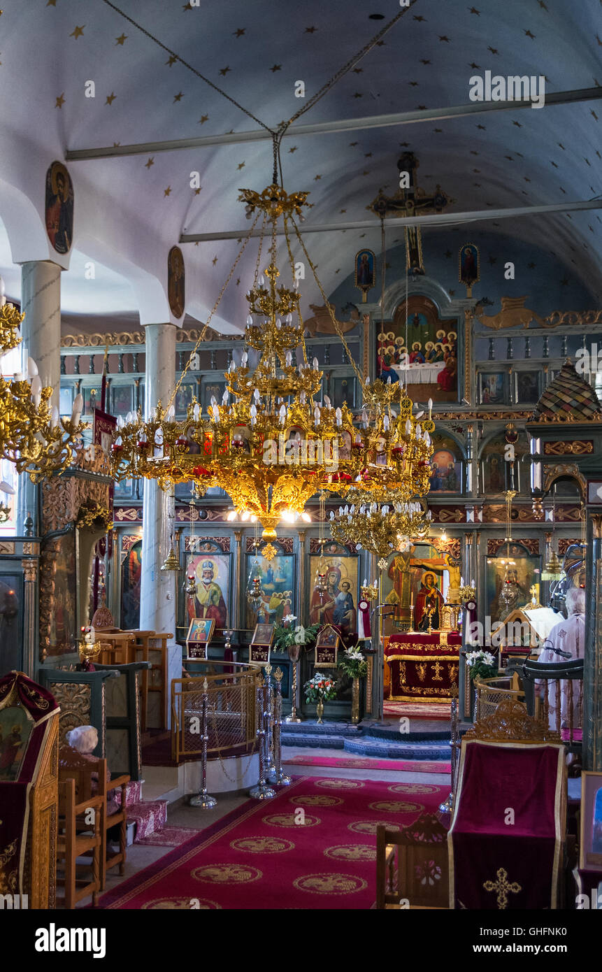 Church Interior Greece High Resolution Stock Photography and Images - Alamy