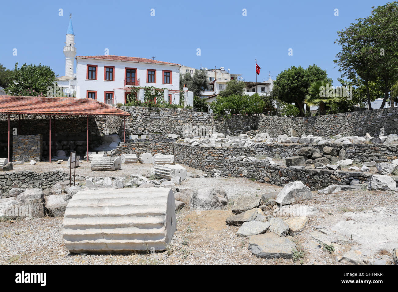 Mausoleum At Halicarnassus Map