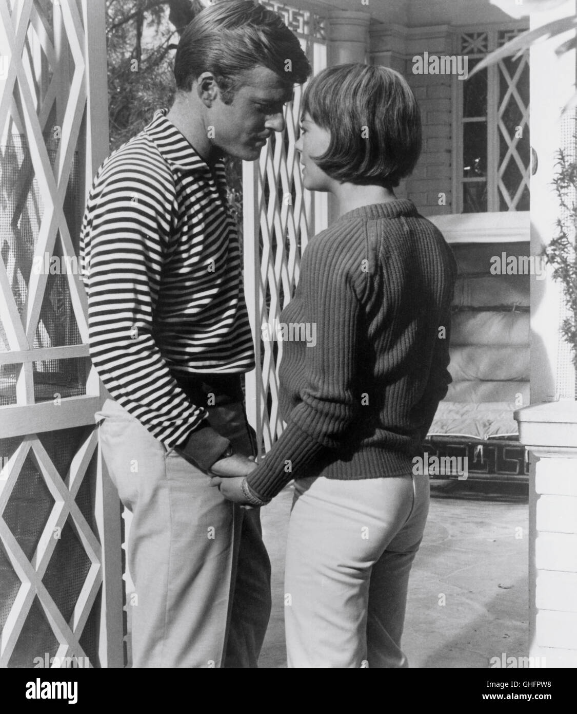 Natalie Wood And Robert Redford