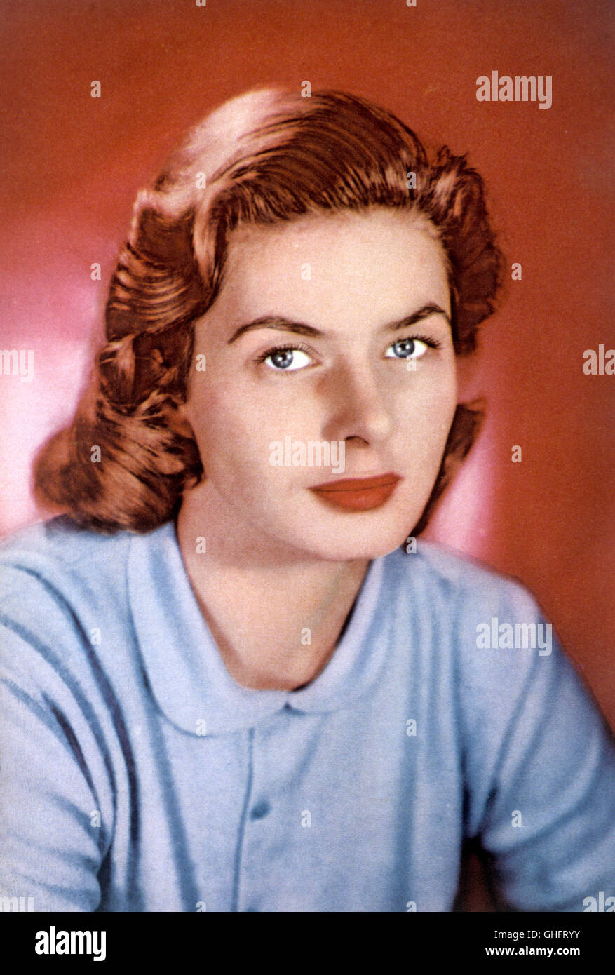 INGRID BERGMAN, Portrait ca. 1940s Stock Photo - Alamy