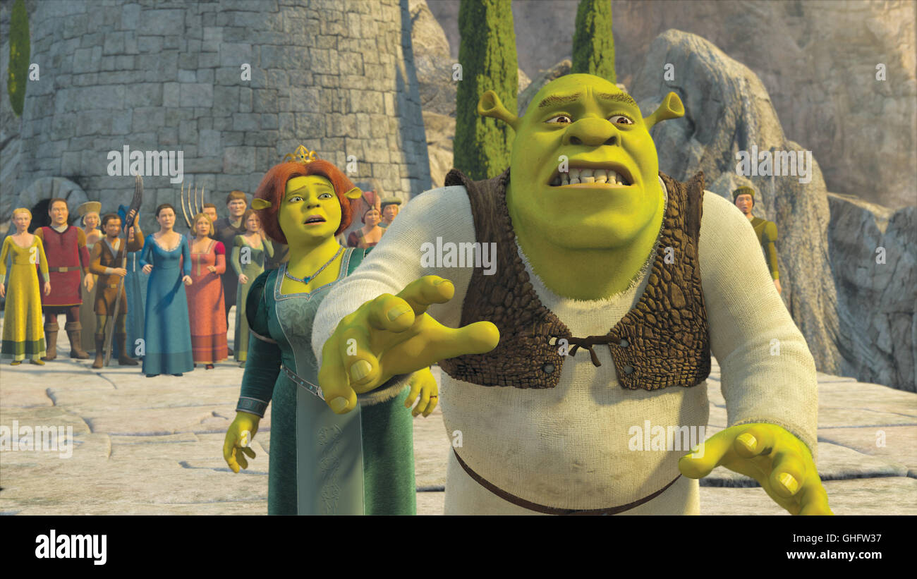 Shrek der Dritte / Fiona und Shrek Regie: Chris Miller/Raman Hui aka ...