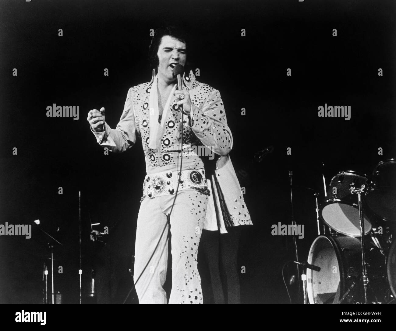 ELVIS PRESLEY, Concert, Elivis on Tour, 1972.A Stock Photo - Alamy