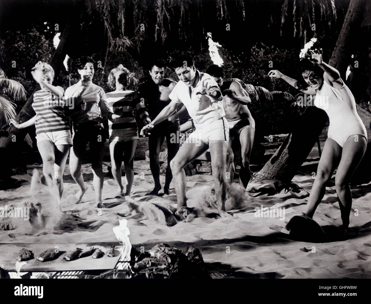 ELVIS PRESLEY (as dancing Chad Gates) Regie: Norman Taurog Stock Photo ...