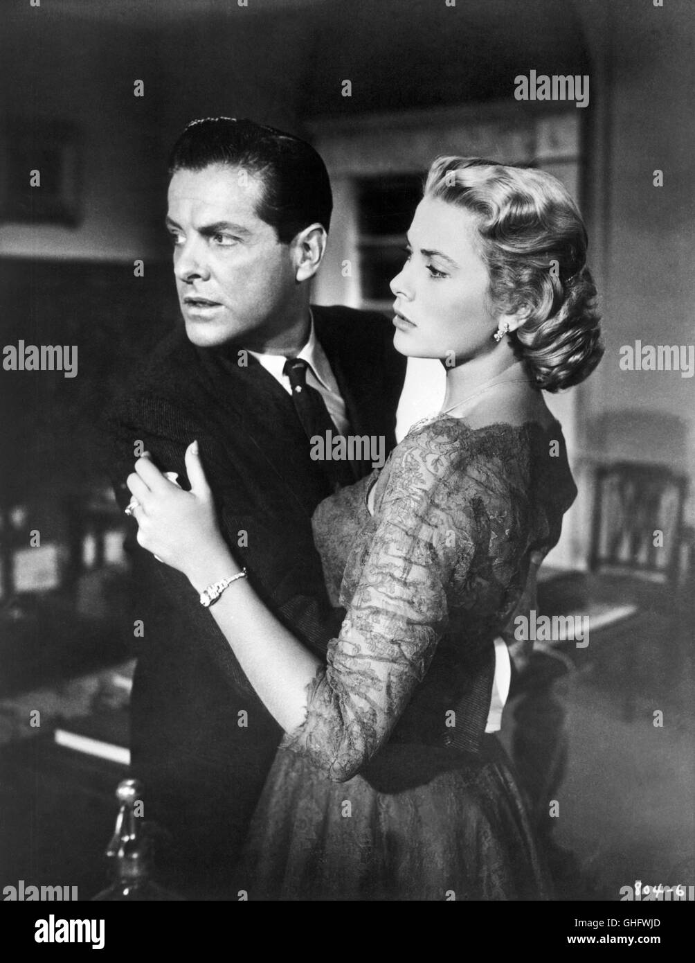 ROBERT CUMMINGS (Mark Halliday), GRACE KELLY (Margot Wendice) Regie ...