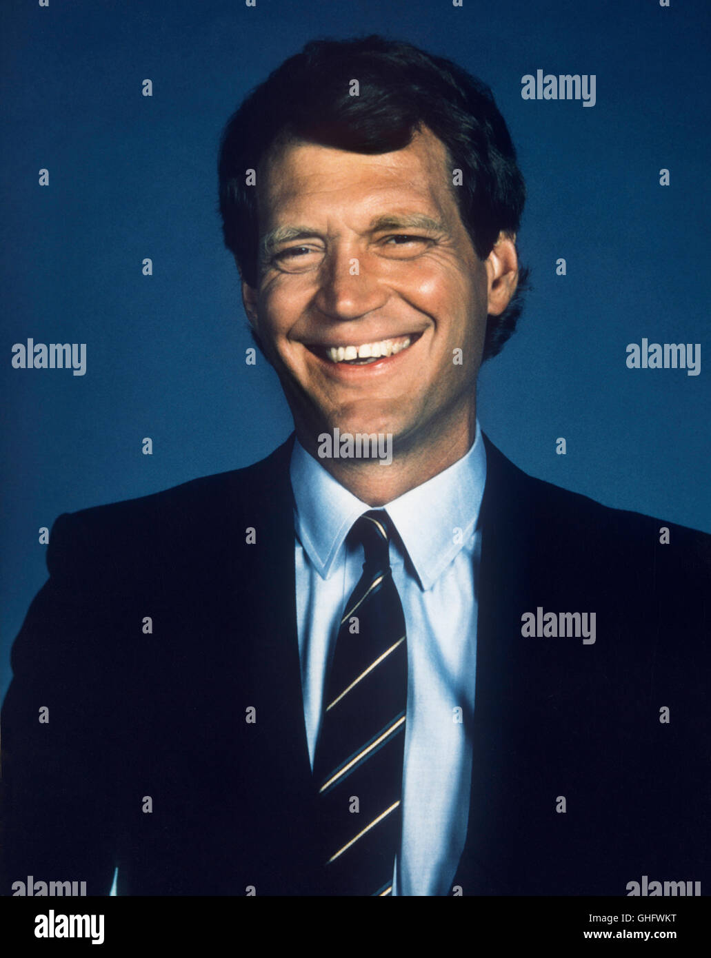 DAVID LETTERMAN (Born 12. April 1947 in Indianapolis, Indiana, USA), TV ...