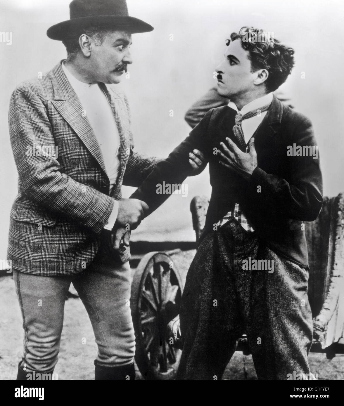 Charles chaplin as tramp the circus hi-res stock photography and images ...