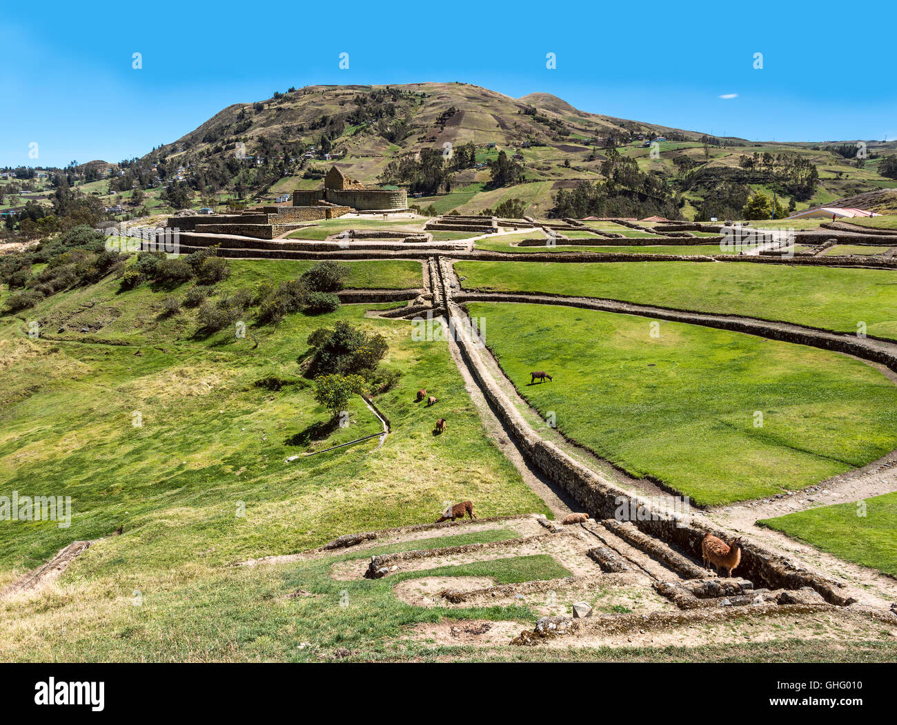 Ingapirca, Inca wall and town, largest known Inca ruins in Ecuador ...