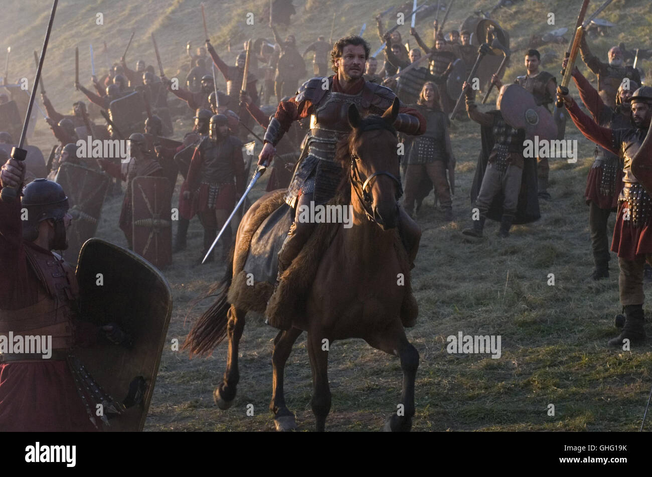 COLIN FIRTH (Aurelius) Regie: Doug Lefler aka. The Last Legion Stock ...