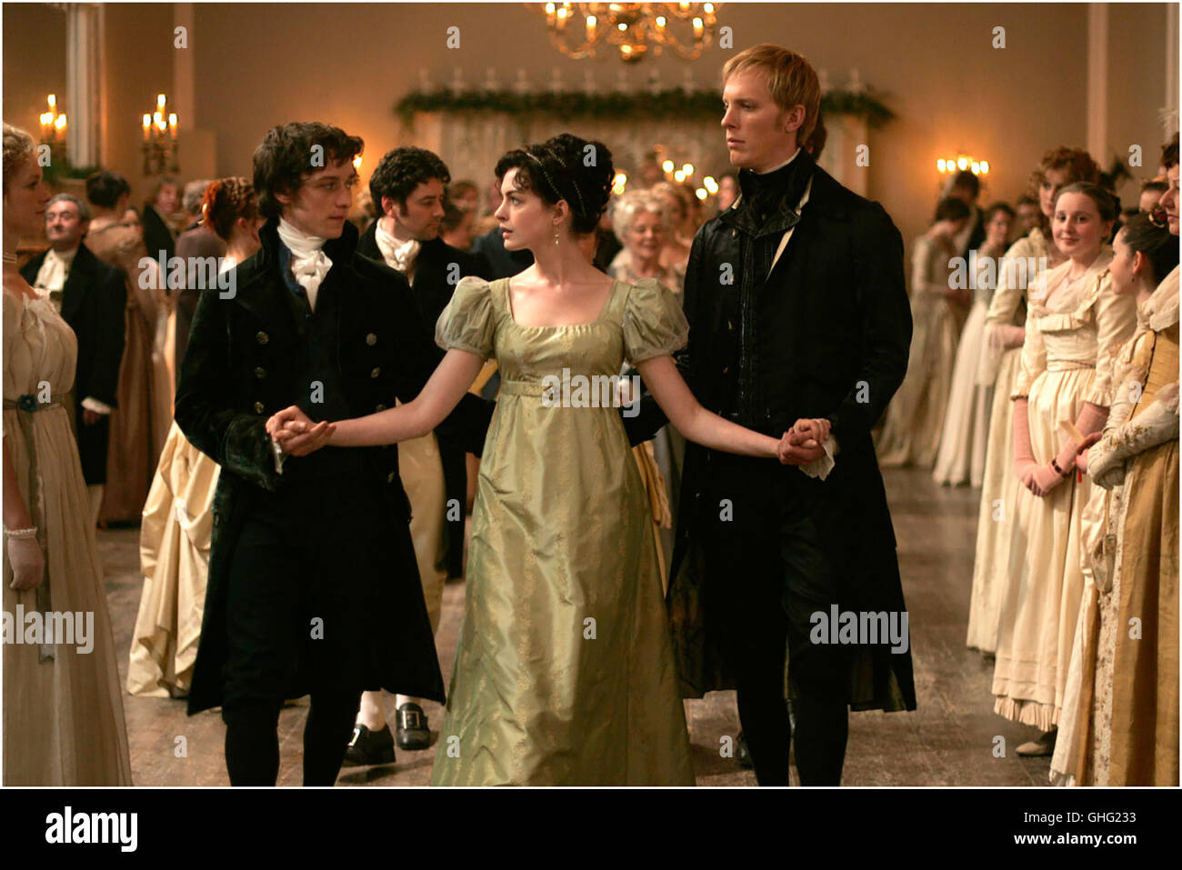 Geliebte Jane / Tom Lefroy (JAMES MCAVOY) und Mr. Wisley (LAURENCE FOX ...
