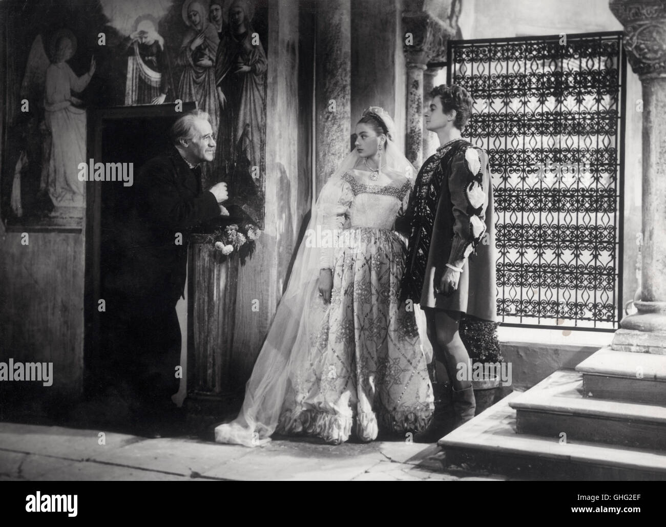 RENE GENIN (Le gardien du tombeau), ANOUK AIMEE (Georgia Maglia ...