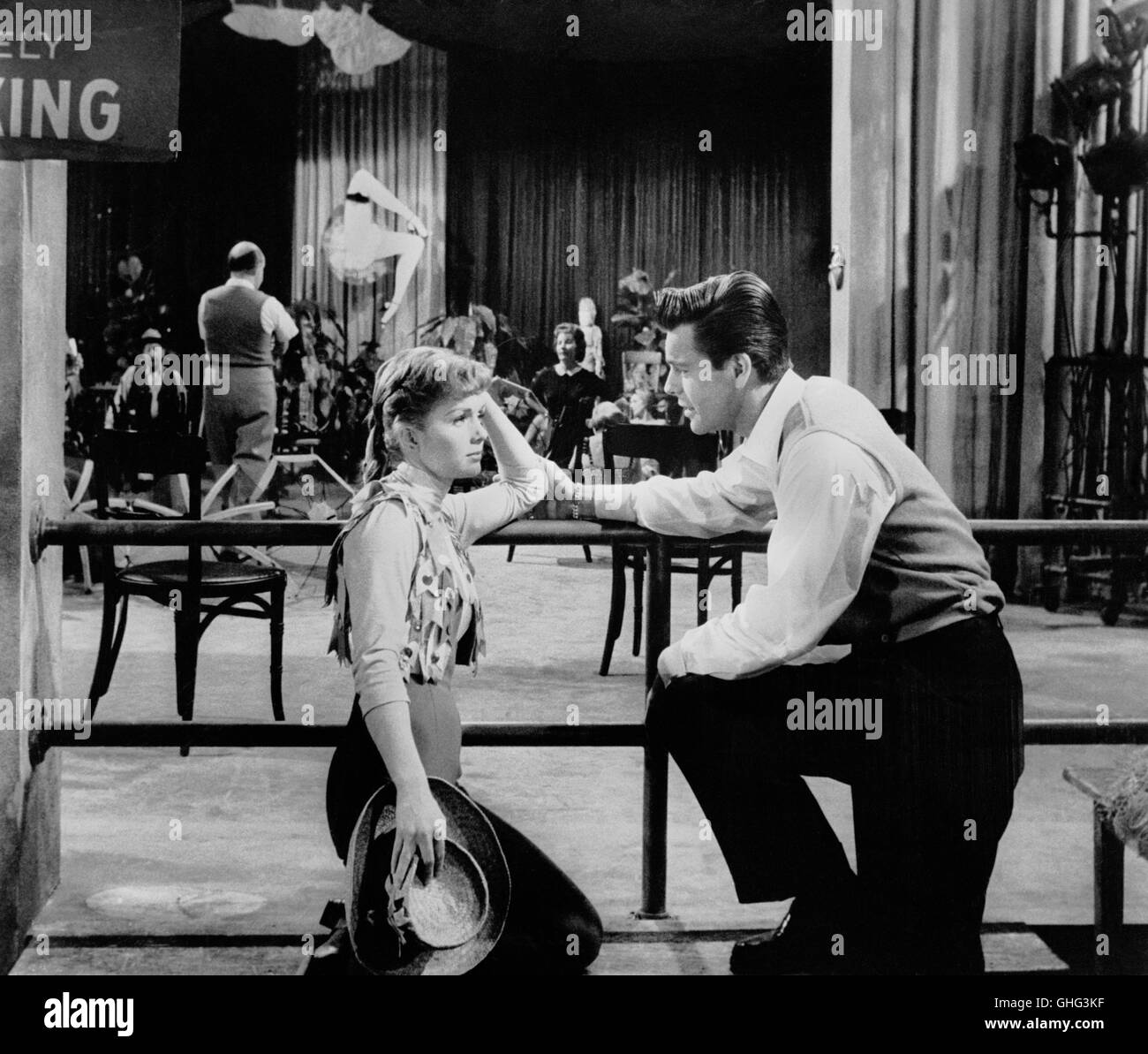 DEBBIE REYNOLDS (Holly LeMaise), ROBERT WAGNER (Tony Vincent) Regie ...