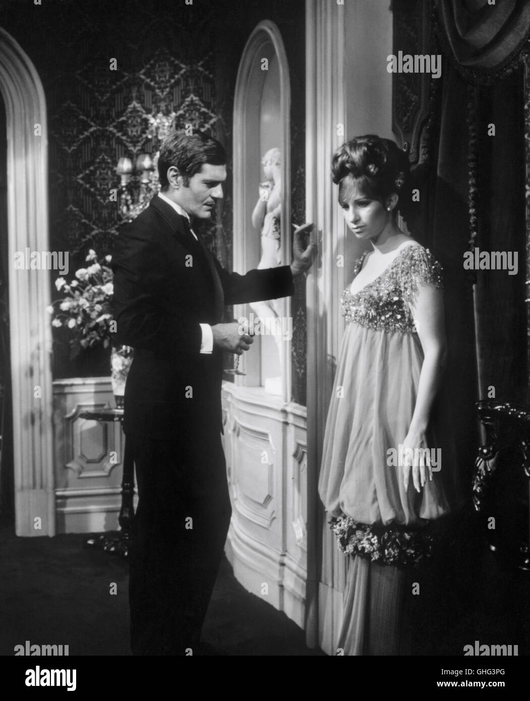 OMAR SHARIF (Nick Arnstein), BARBRA STREISAND (Funny Brice) Regie ...