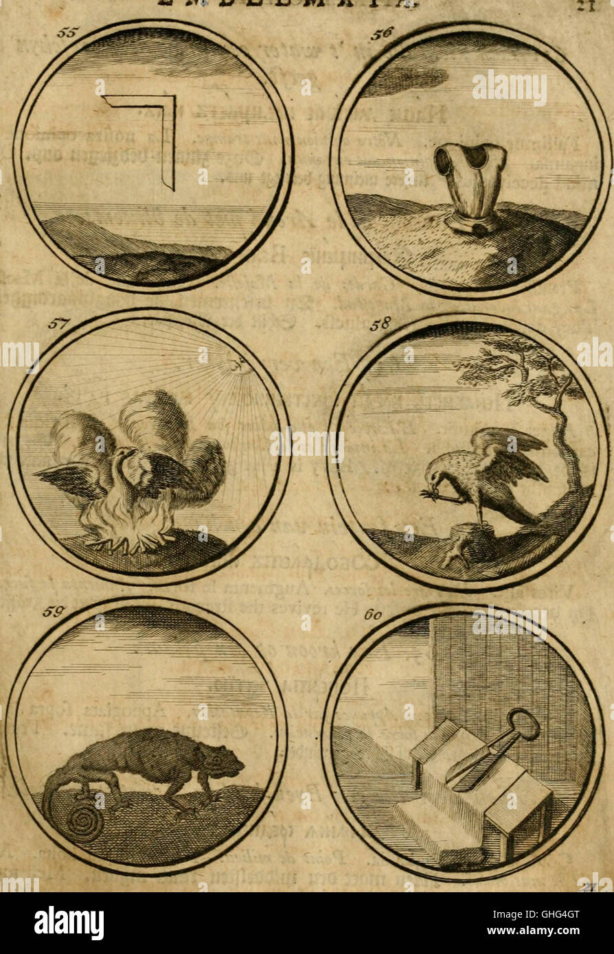 'Symbola et Emblemata' (1705) is a collection of emblems and symbols ...