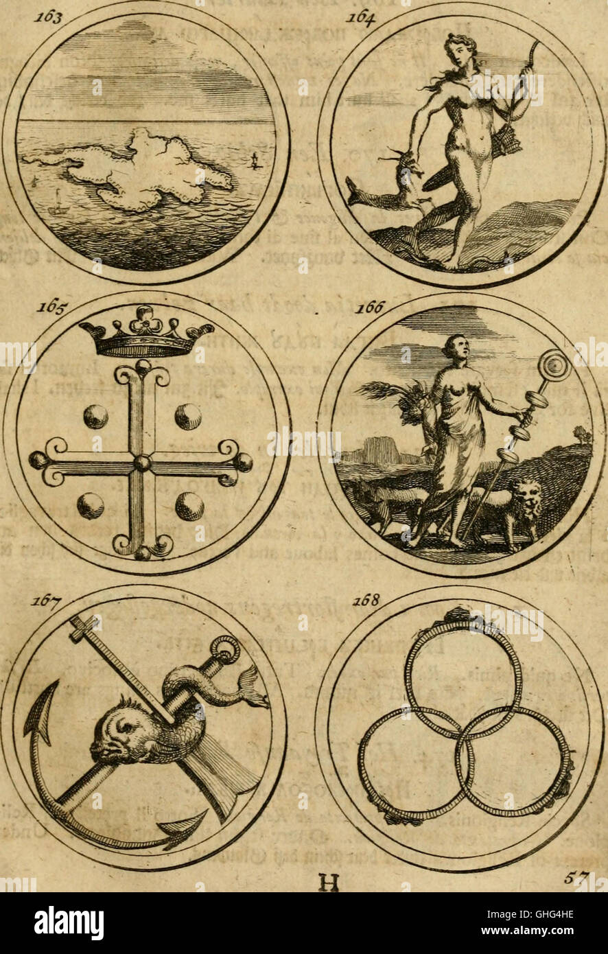 *Symbola et Emblemata* (1705) is a collection of symbols and emblems ...