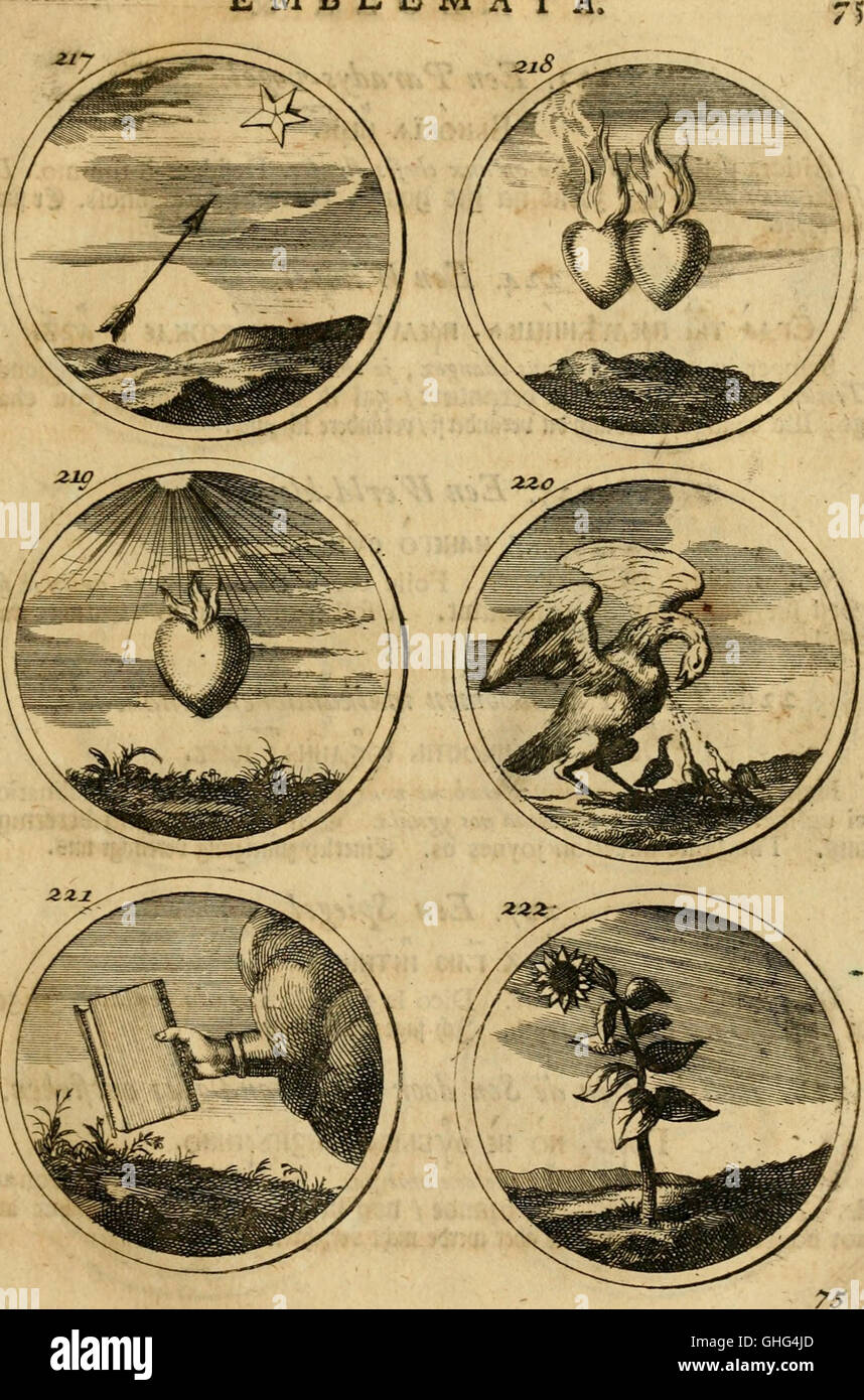 Symbola et emblemata (1705 Stock Photo - Alamy
