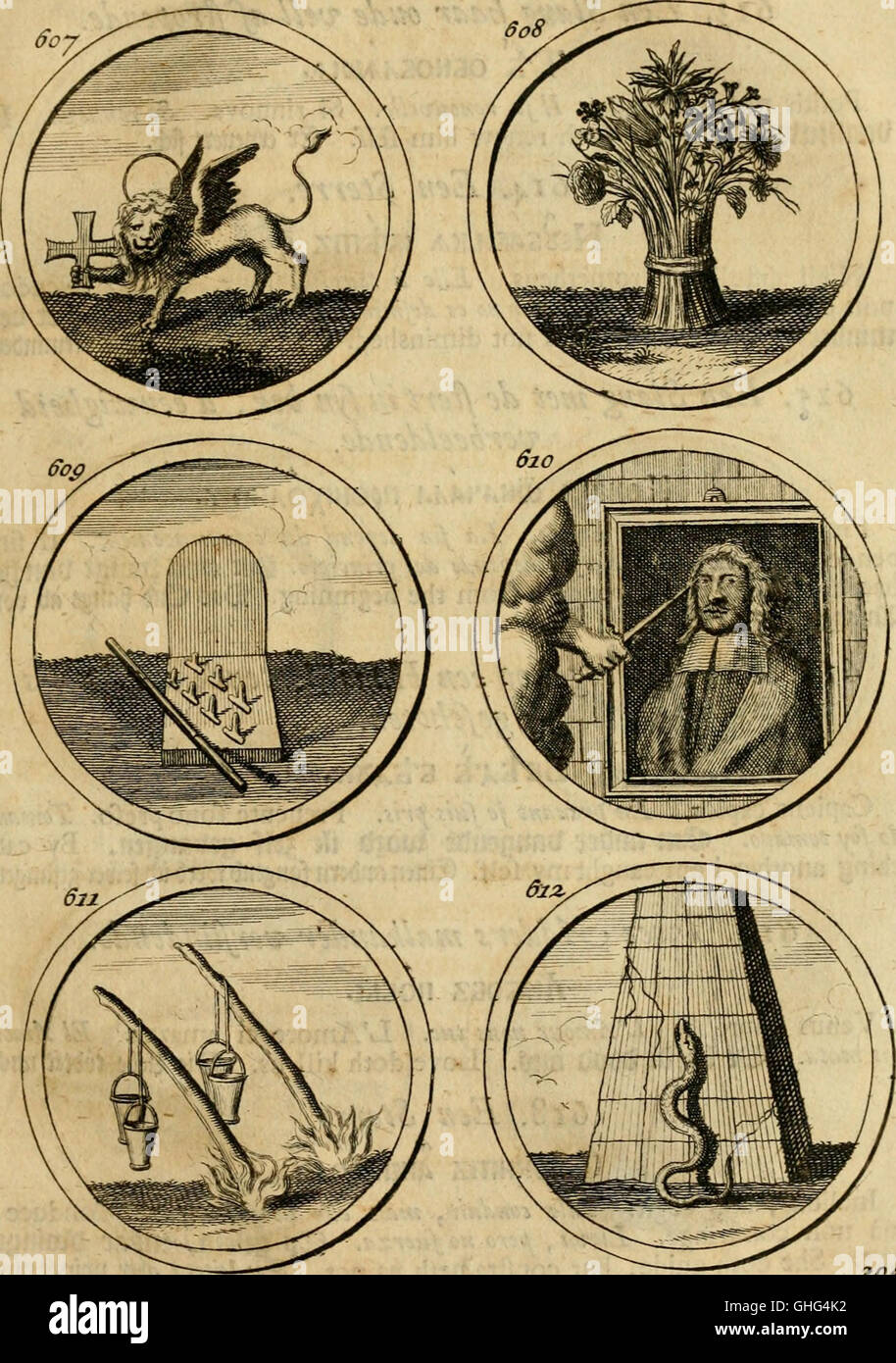 Symbola et emblemata (1705) is a collection of symbolic imagery and ...