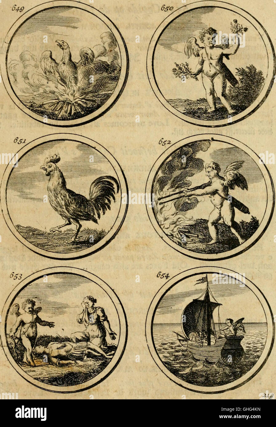 This 1705 work, Symbola et Emblemata, is a collection of symbols and ...