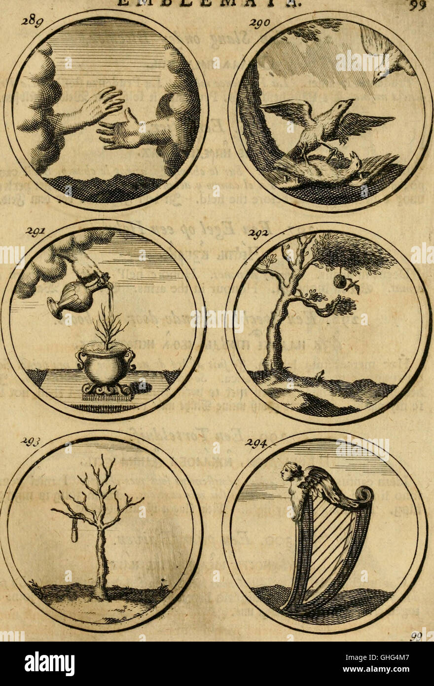 Symbola et emblemata (1705 Stock Photo - Alamy