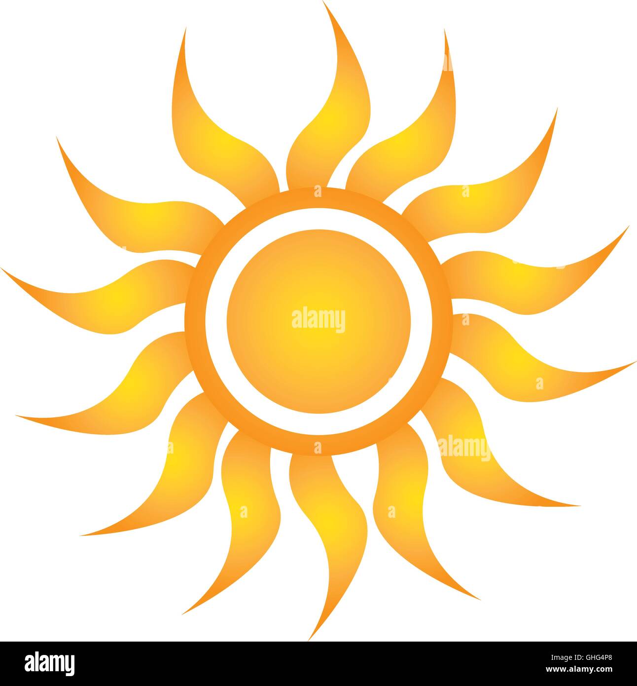 sun representation icon Stock Vector Image & Art - Alamy