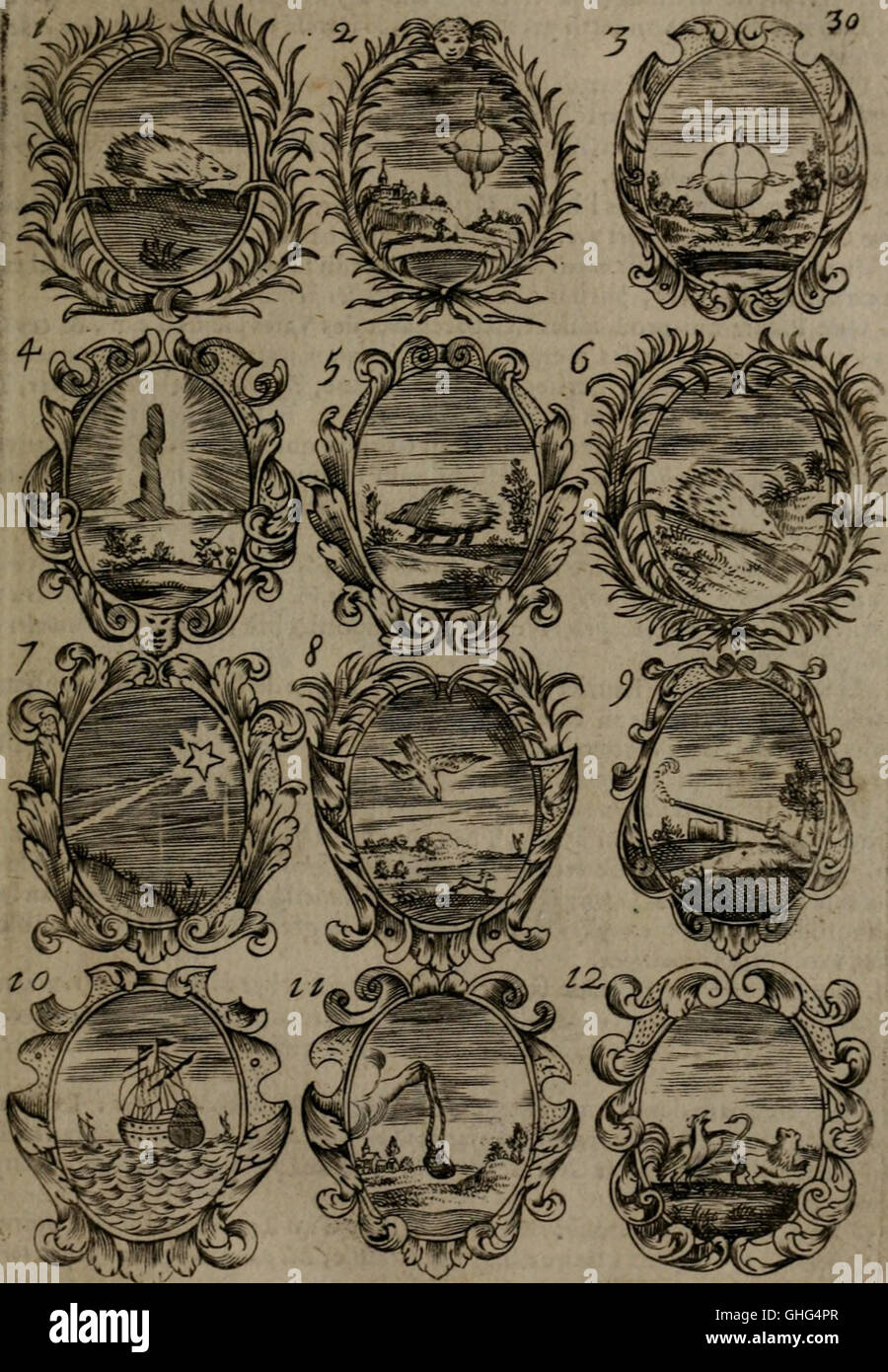 This collection features ancient and modern emblems and devices ...