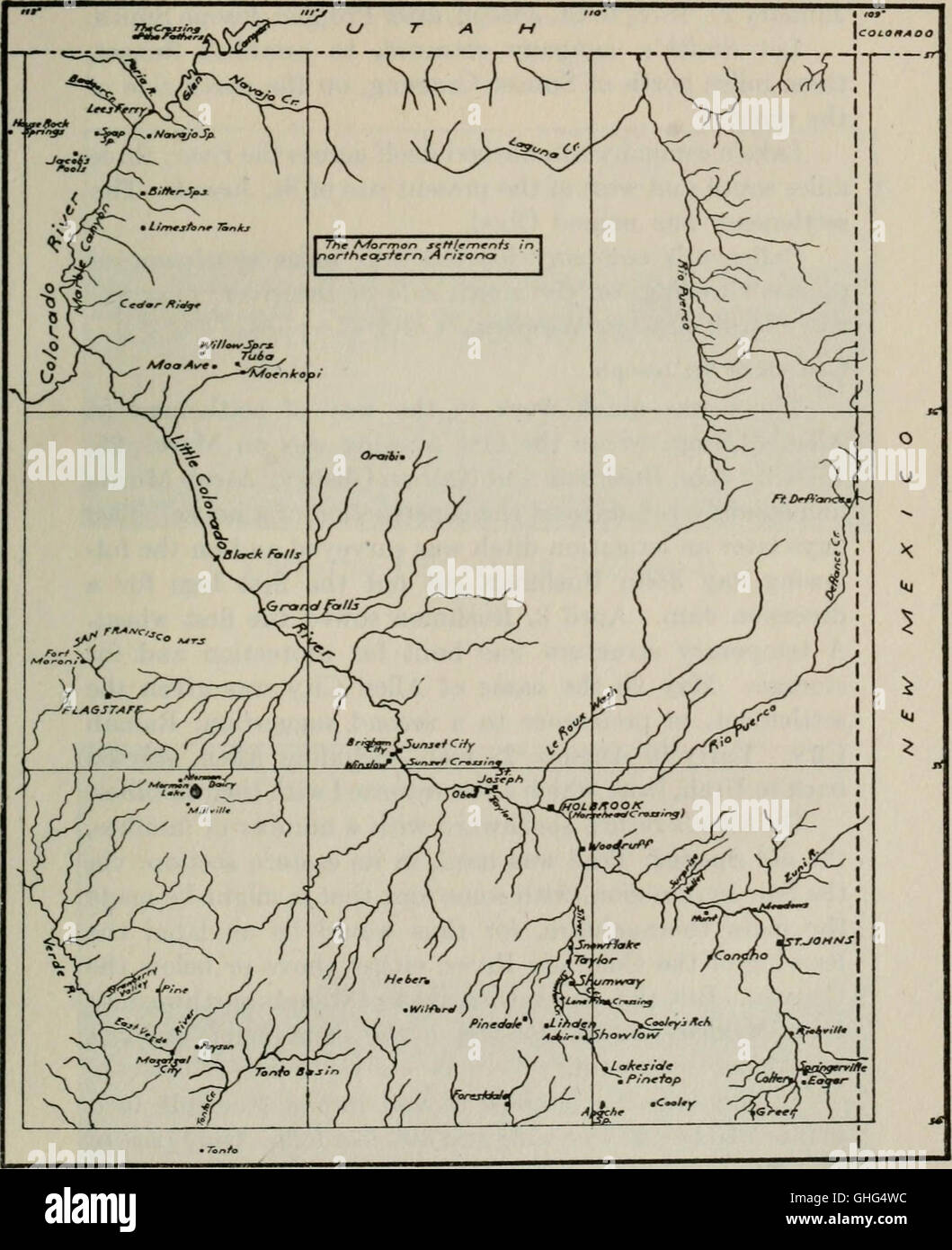 Mormon settlement in Arizona - a record of peaceful conquest of the ...