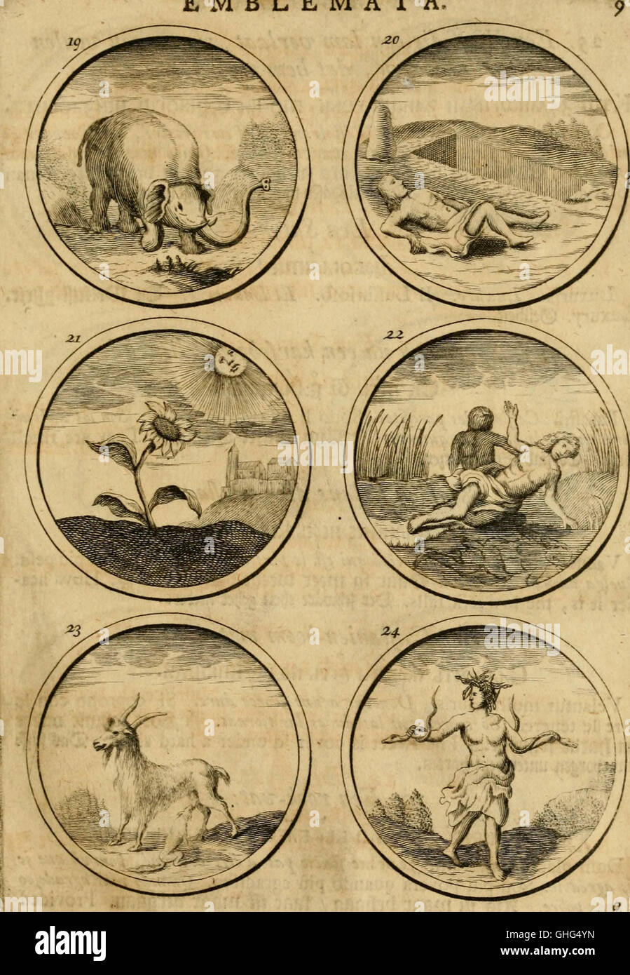'Symbola et emblemata' (1705) is a collection of symbolic imagery and ...
