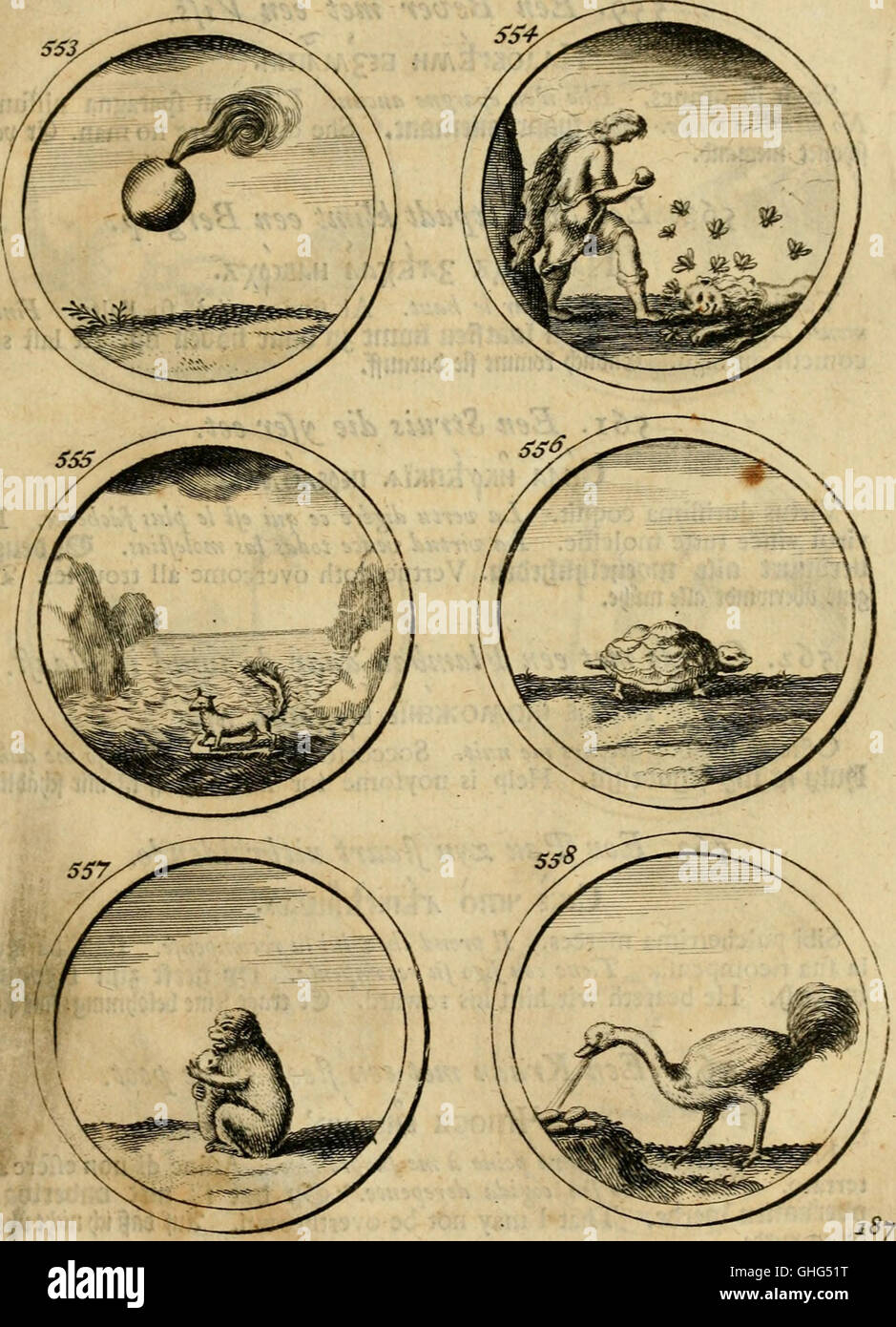 *Symbola et Emblemata* (1705) is a collection of symbolic images and ...