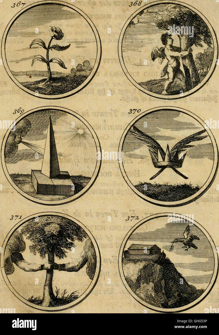 Symbola et emblemata (1705 Stock Photo - Alamy