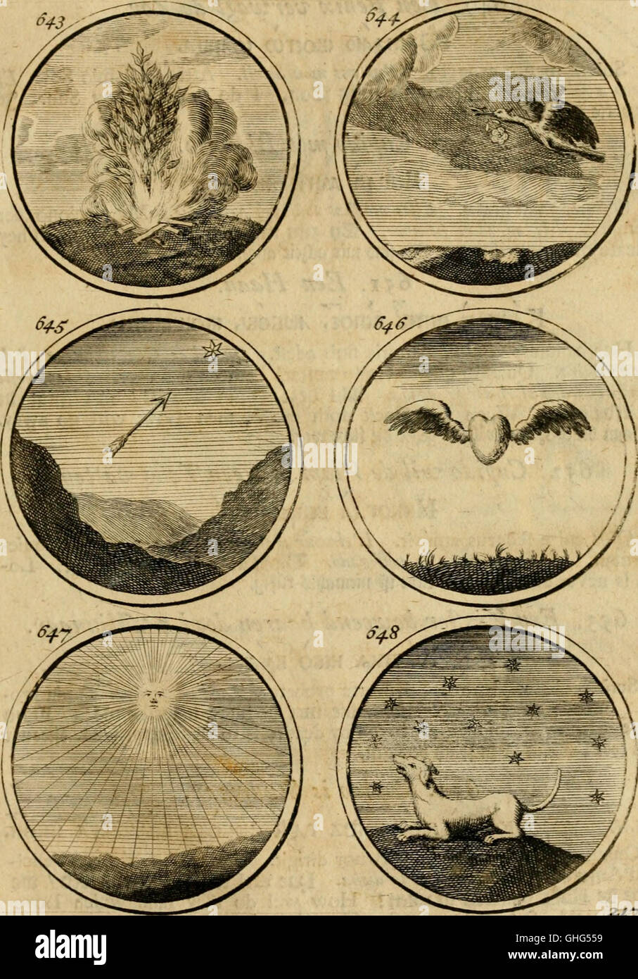 *Symbola et Emblemata* (1705) is a book featuring a collection of ...