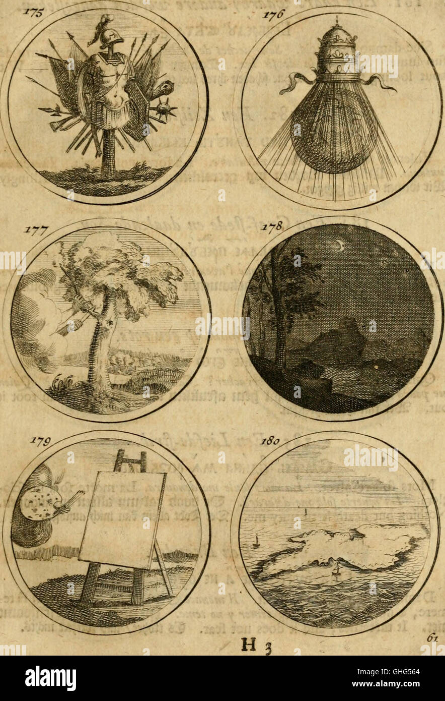 'Symbola et Emblemata' (1705) is a collection of symbolic illustrations ...