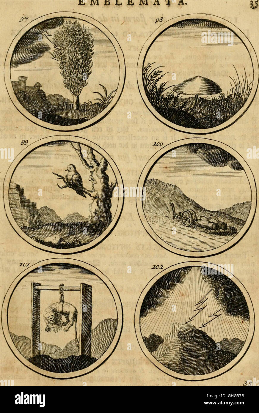 *Symbola et Emblemata* (1705) is a collection of emblems and symbols ...