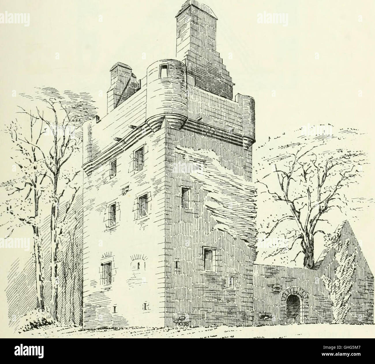 This 1887 work explores the evolution of Scottish architecture ...