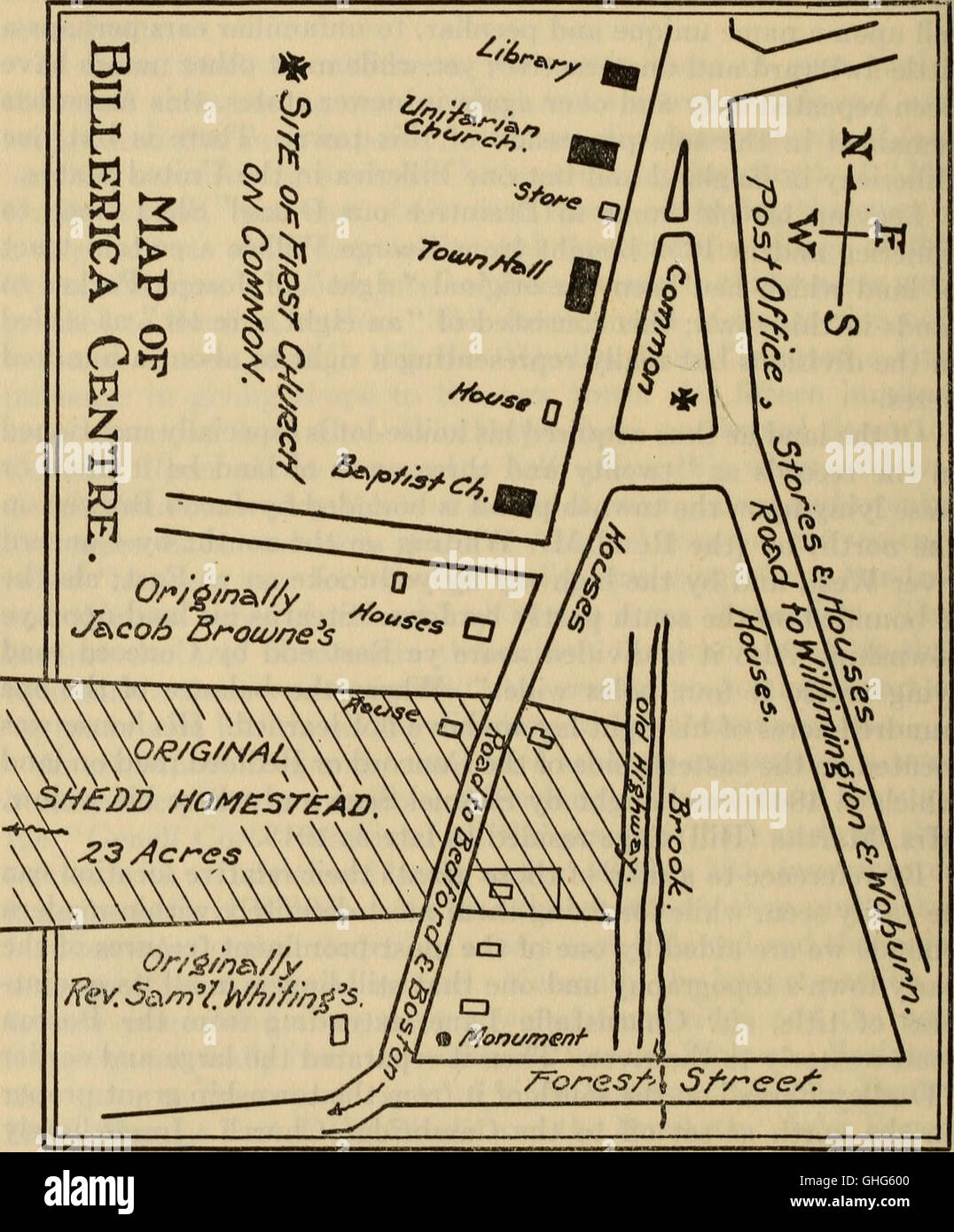 Antique map of braintree hi-res stock photography and images - Alamy