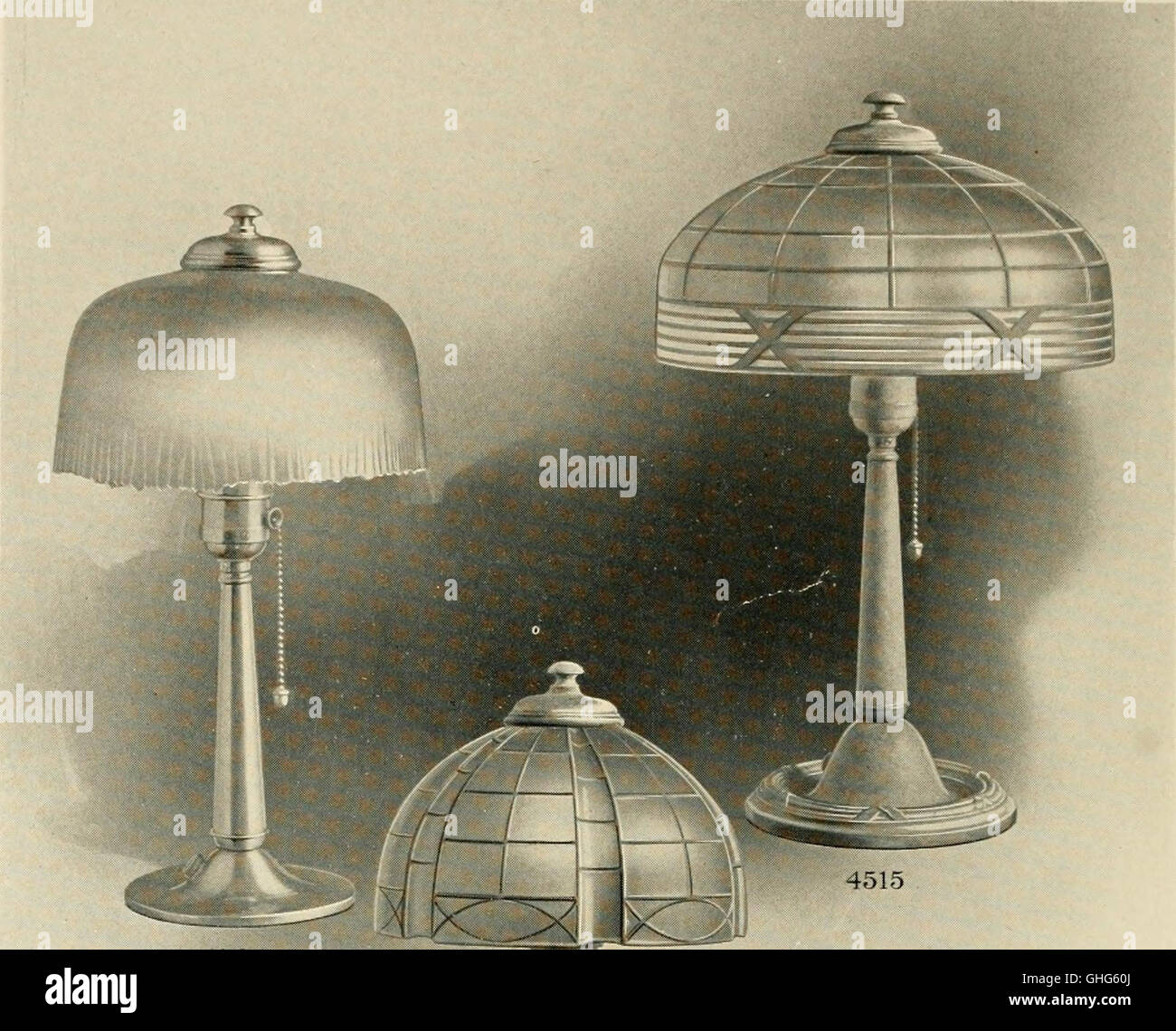 A 1912 publication discussing the design and manufacturing of shades ...