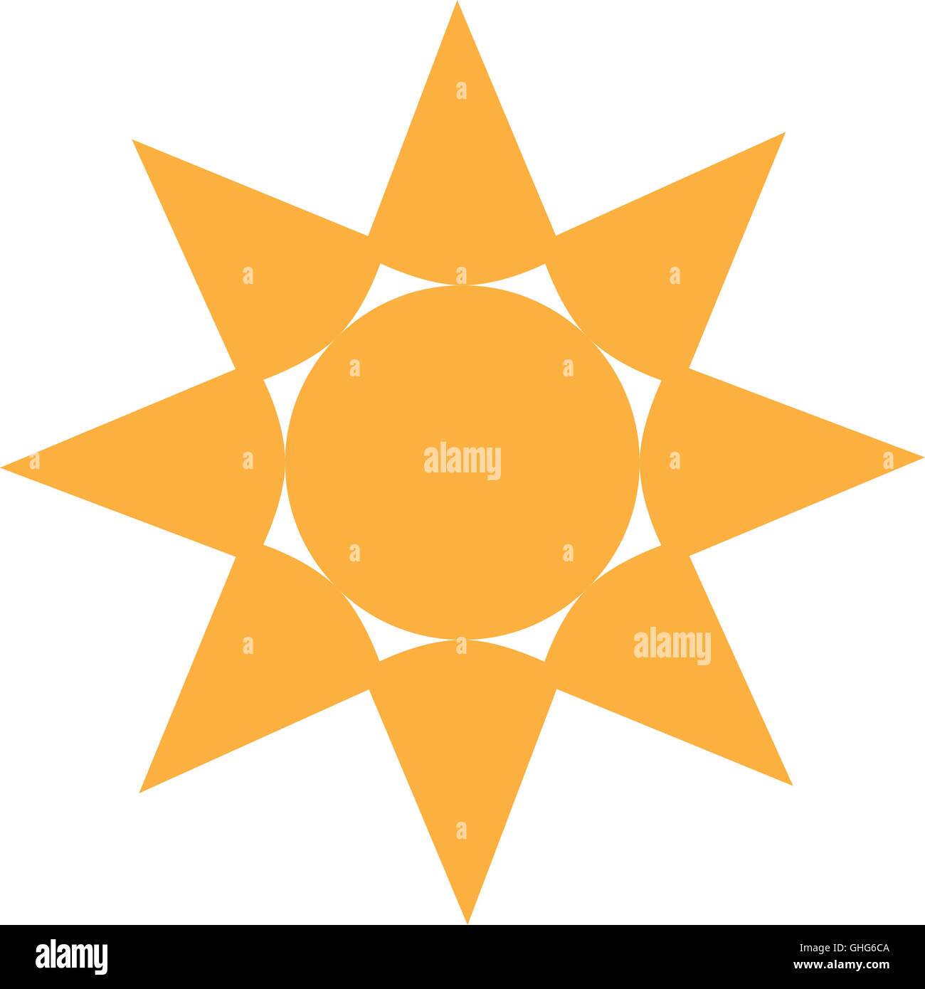 sun representation icon Stock Vector Image & Art - Alamy
