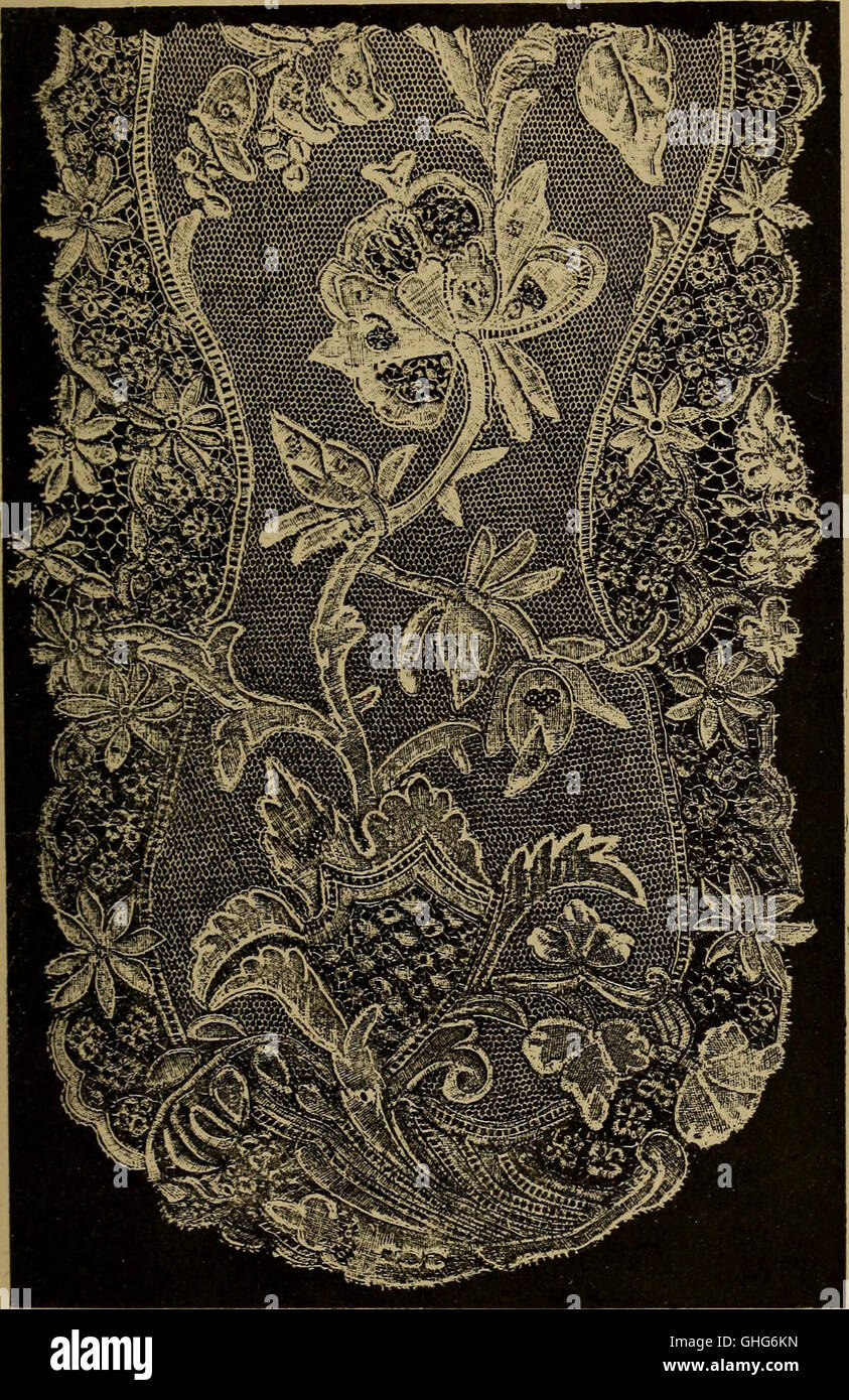This French book presents lace and lacework, both old and modern ...
