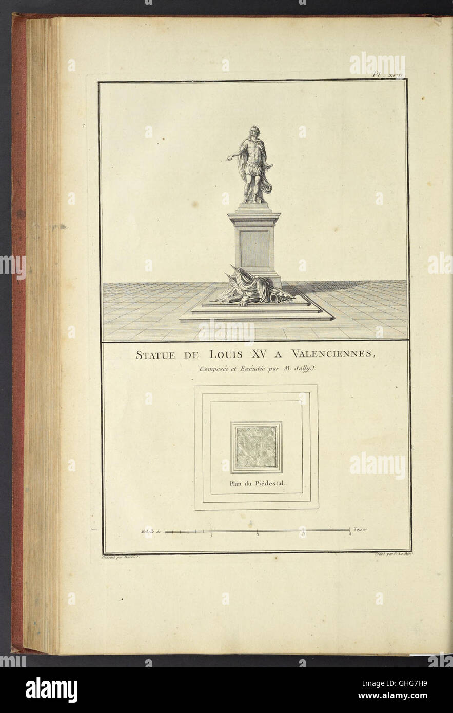 This 1750 work documents monuments erected in France during the reign ...