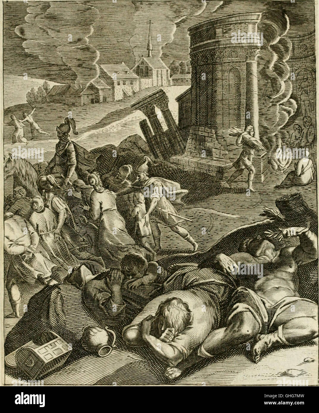 This 1646 French work discusses the Stoic philosophy, depicted through ...