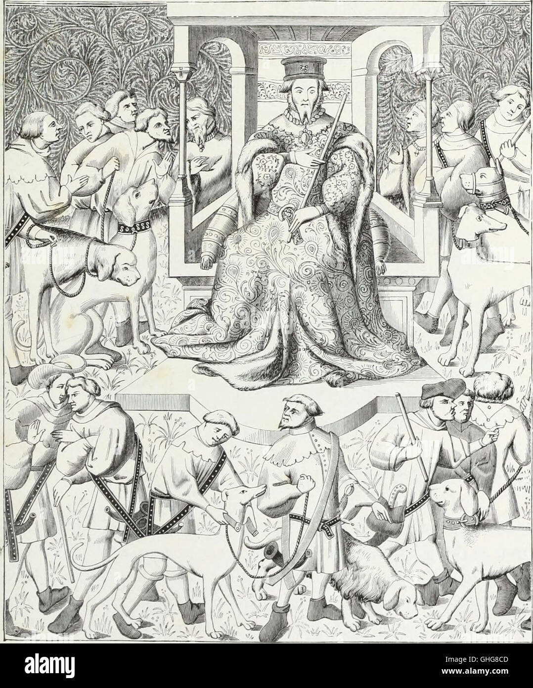 This 1871 work examines the customs and costumes of the Middle Ages and ...