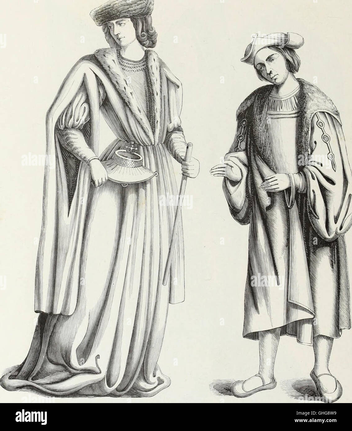 This 1871 work discusses the clothing, customs, and social practices ...
