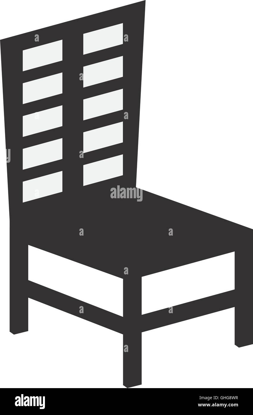 single chair icon Stock Vector Image & Art - Alamy
